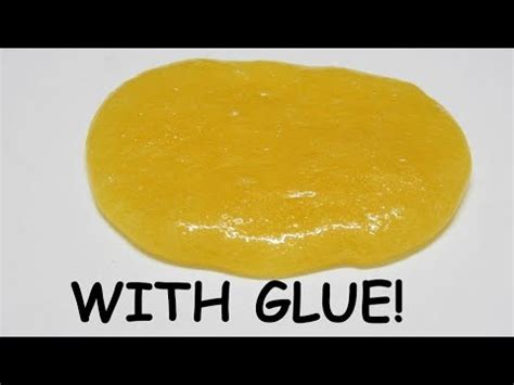 How To Make Slime Using Glue YouTube