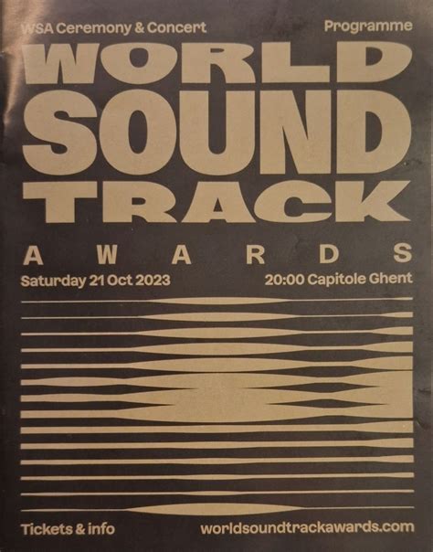 World Soundtrack Awards 2023 Concert And Awards Ceremony Photos