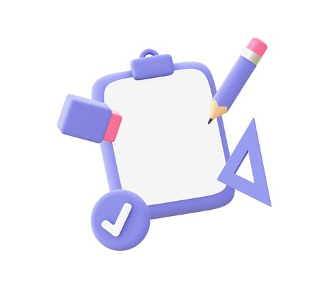 3d Illustration Icon Of Purple Job Description For Ui Ux Web Mobile Apps Social Media Ads Design