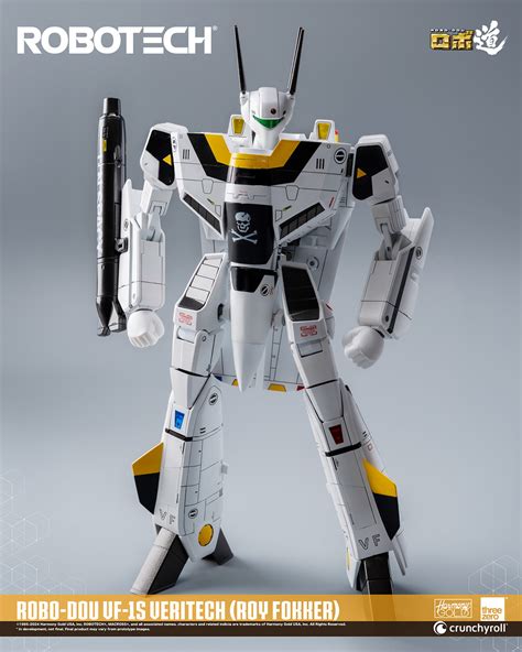 Robo Dou Vf 1s Veritech Robotech Threezero