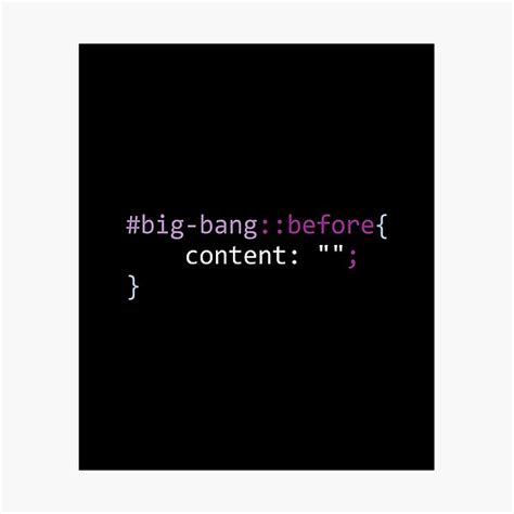 Before Big Bang Css Photographic Print By Evelyusstuff Redbubble