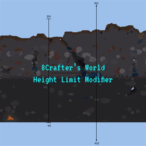 8crafters World Height Limit Modifier Addon For Minecraft