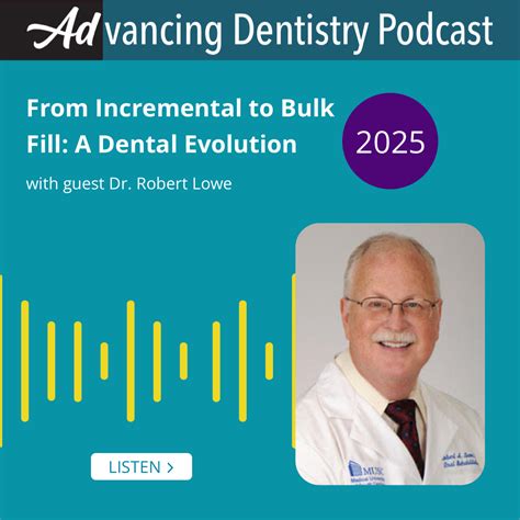 From Incremental To Bulk Fill A Dental Evolution
