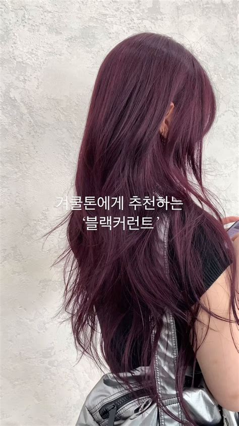 인천 송도미용실 오운헤어 원 실장 퍼스널컬러 블랙커런트 송도염색 허쉬컷 발레아쥬 솜브레 🐕🐶🥜 🤎 Instagram