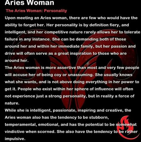Aries Woman Personality Aries Woman Woman Personality Personality