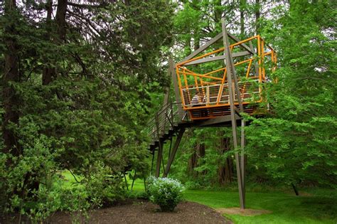 Metasequoia Viewing Structure Designed By Kss Architects Structure Design Architect