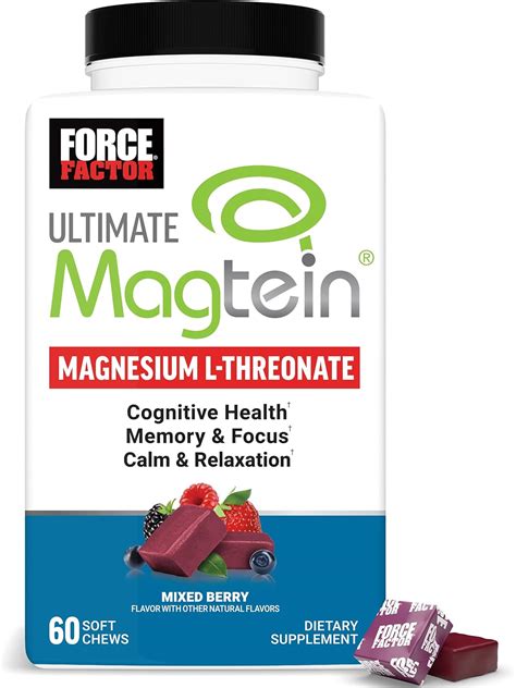 Force Factor Ultimate Magtein Magnesium L Threonate 2000mg