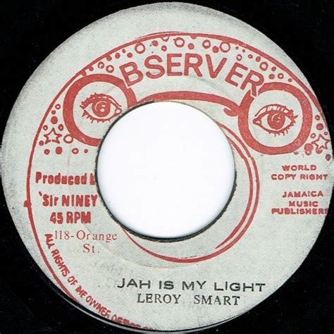 Leroy Smart Jah Is My Light Dub Operator