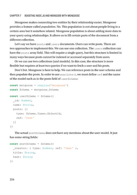 Practical Node Js 55 Mongoose Makes Connecting Two Entities By Their