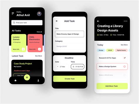 Project Management App Streamline Your Workflow By Athul Anil On Dribbble