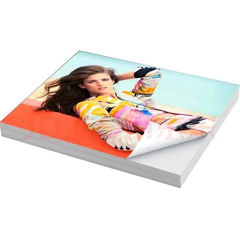 พร้อมส่ง กระดาษสติ๊กเกอร์ A4 ขาวด้าน ผิวมัน ใบปะหน้า Sticker Paper