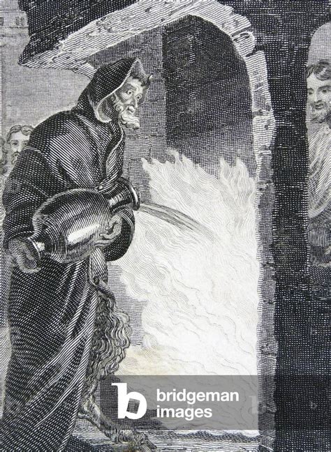Image Of The Devil In Hooded Cloak To Hide His Horns And