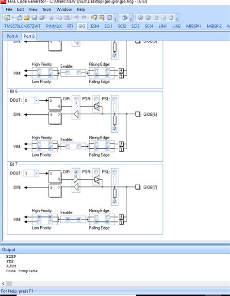 tms570lc4357 not able to set gpio arm based microcontrollers forum arm based
