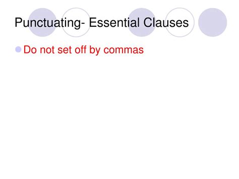 PPT Punctuating Adjective Adverb Clauses PowerPoint Presentation ID