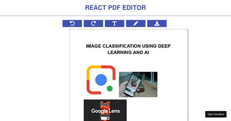pdf view codesandbox