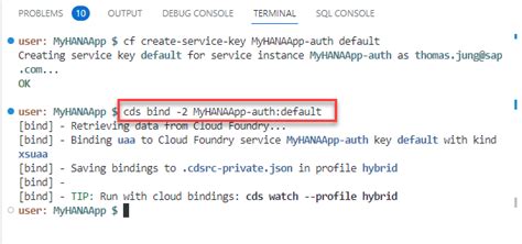 Add User Authentication To Your Application Sap Hana Cloud Sap