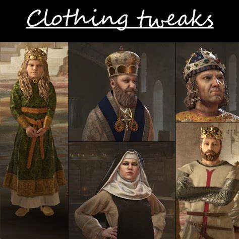 Clothing Tweaks Paradox Mods