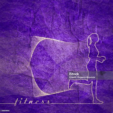 Siluet Wanita Lari Ilustrasi Stok Unduh Gambar Sekarang Aerobik Atlet Konsep Atlet