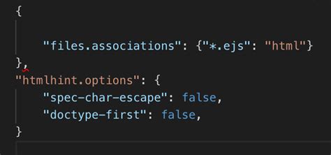 Vscode Isnt Recognizing Ejs In The Languages Modes · Issue 43 · Digitalbrainstemejs Grammar
