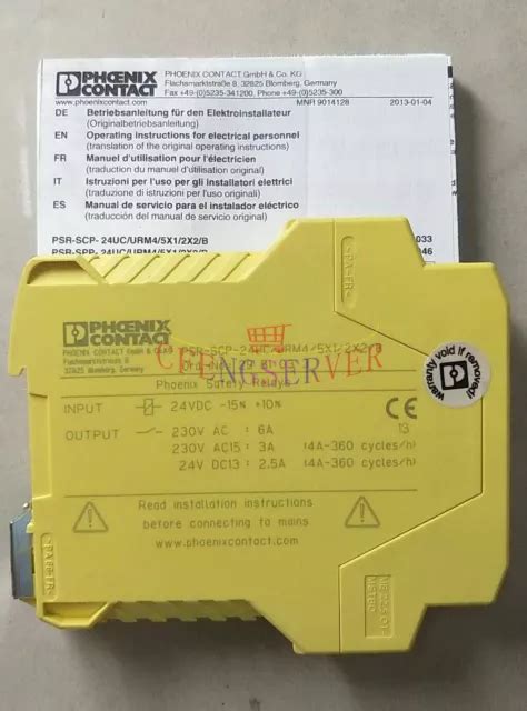 1pcs New Phoenix Contact Plc Module Psr Scp 24ucurm45x12x2b 2981033