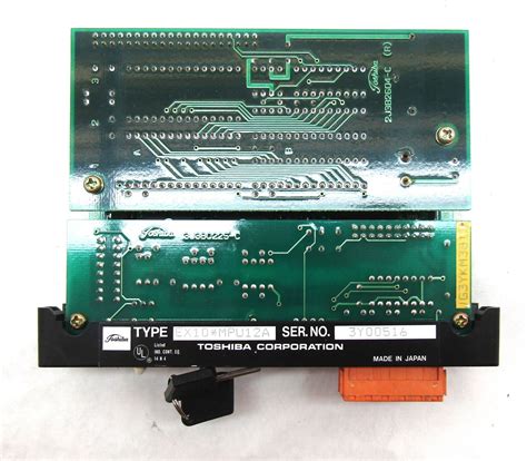 Toshiba Ex10 Mpu12a Cpu Processor Module
