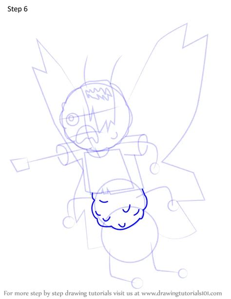 How To Draw Fuzz Fuzz From Unikitty Unikitty Step By Step