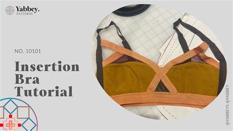 Insertion Bra Sewing Tutorial Pattern Download YouTube