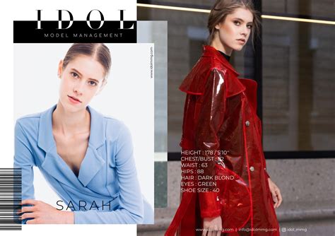 Sarah Idol Model Management