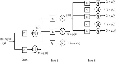 Multirate Filter Bank Architecture For Decomposition Of Ecg Signal Download Scientific Diagram