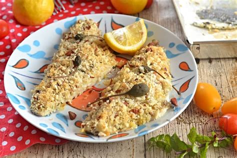 Filetti Di Orata In Crosta Di Mandorle Orata Al Forno Facile E Golosa La Pagina Del Goloso