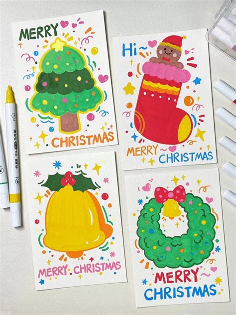 2024最新圣诞卡片图片 圣诞卡片图片大全 配图网