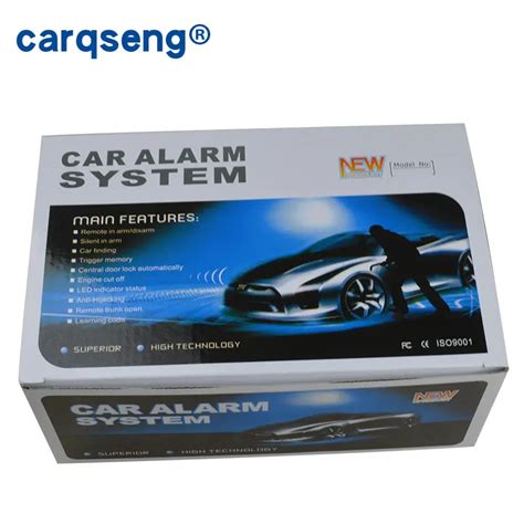 Factory Price Universal Car Alarm System Anti Hijacking Central Locking System One Way Smart