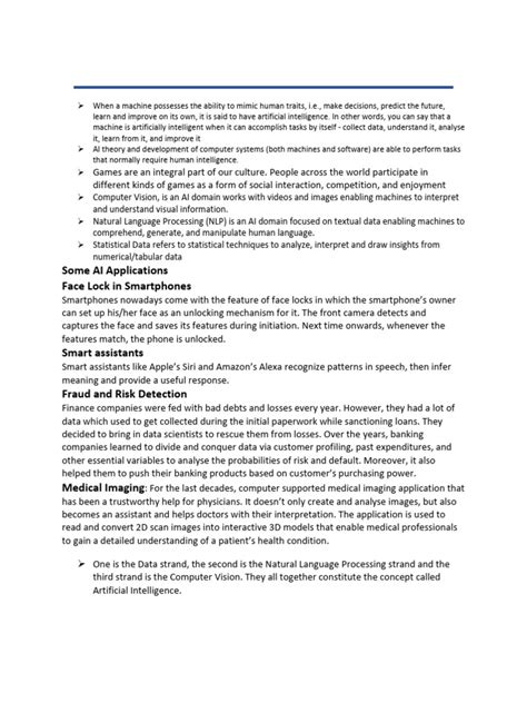 Ai Reflection Pdf Artificial Intelligence Intelligence Ai And Semantics