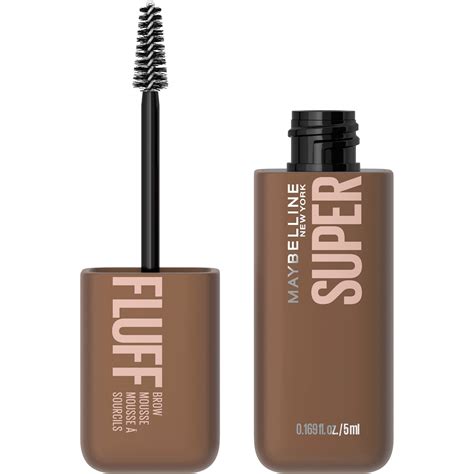 Maybelline Superfluff Volumizing Eyebrow Gel Mousse Soft Brown 0 17 Fl Oz