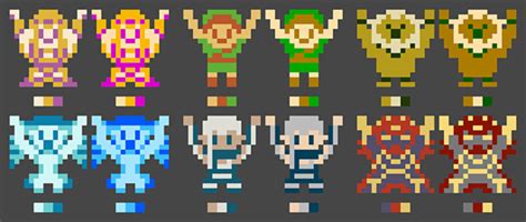 Zelda Nes Sprites Nes Zelda 2 The Adventure Of Link The Spriters