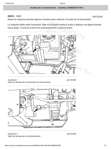 Aceite De La Transmisión Cambiar Pdf Máquinas Ingeniería Mecánica