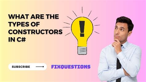 What Are The Types Of Constructors In C How Different Constructors