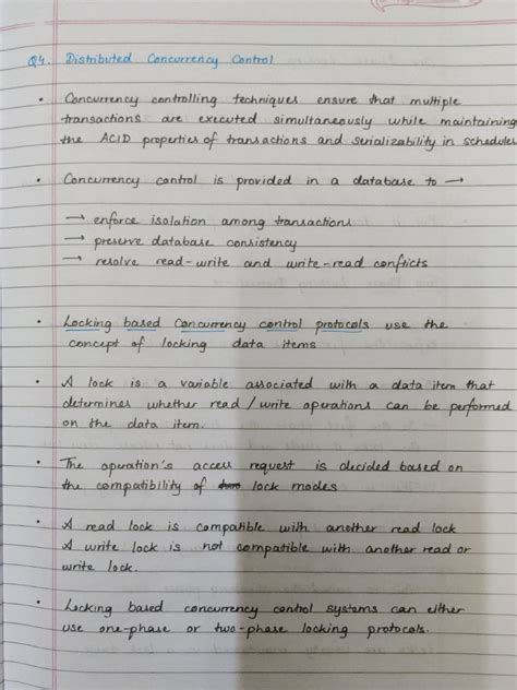Distributed Concurrency Control Pdf Concurrency Computer Science Distributed Computing