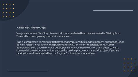 Ppt Vue Vs React Which One To Choose Powerpoint Presentation Free