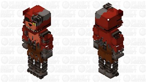 Withered Foxy Minecraft Skin Withered Foxy Minecraft Skin