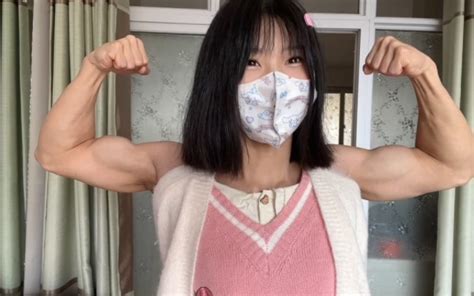 女孩子练了一身肌肉是什么体验！！ 小涵的派 小涵的派 哔哩哔哩视频