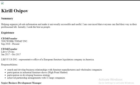 18 Html Resume Templates Demo Free Code