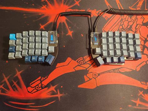 My Lily58 Pro R Ergomechkeyboards