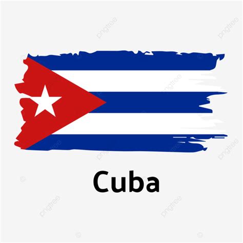 쿠바 국기의 브러시 효과 벡터 쿠바 깃발 효과 Png 일러스트 및 벡터 에 대한 무료 다운로드 Pngtree