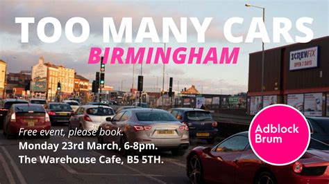 Too Many Cars Birmingham Action Network
