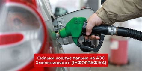 Які ціни на пальне у Хмельницькому та де найдешевше ІНФОГРАФІКА Vsim Ua