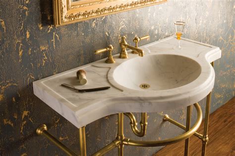 Renaissance Console Sink Traditional Bathroom Albuquerque By