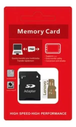 Tarjeta De Memoria Micro Sd De 2 Tb Clase 10 Tarjeta Tf Lenovo