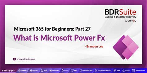 Microsoft 365 For Beginners What Is Microsoft Power Fx Part 27