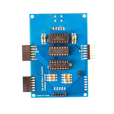Common Anode Seven Segment Display Driver BuildCircuit COM